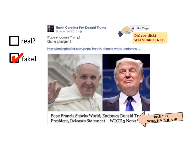 Fake news? Protect yourself. | PPT
