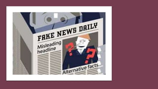 Fake news slide show | PPTX