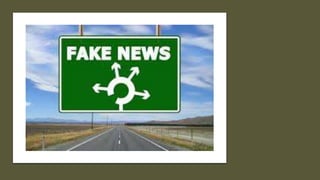 Fake news slide show | PPTX