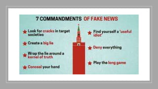 Fake news slide show | PPTX