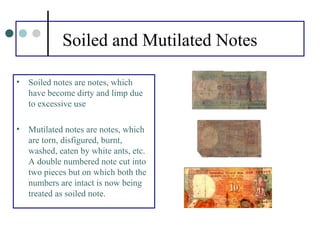 Fake note detection | PPT