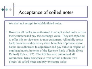 Fake note detection | PPT