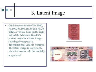 Fake note detection | PPT