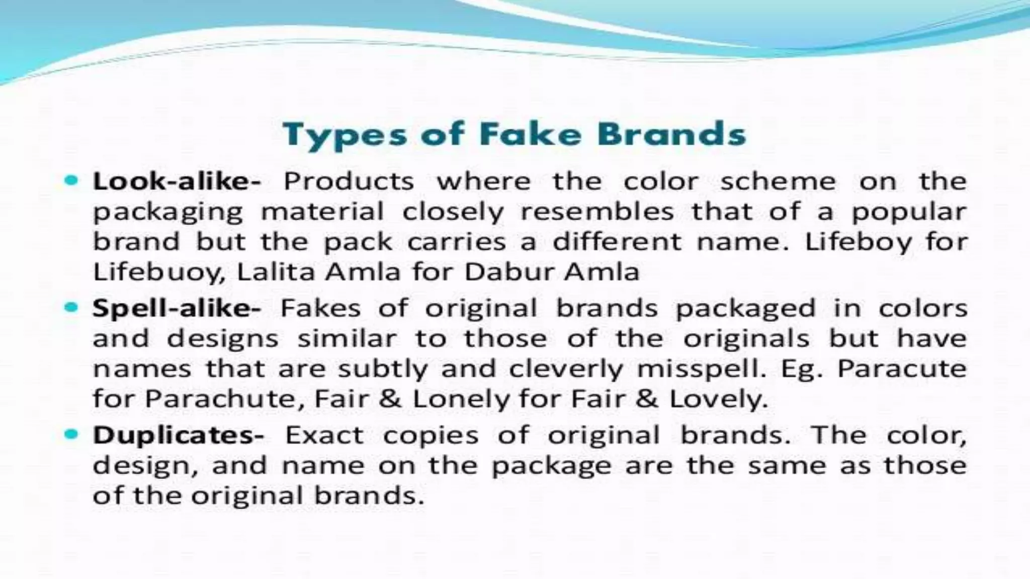 Fake product in rural marketing | PPTX