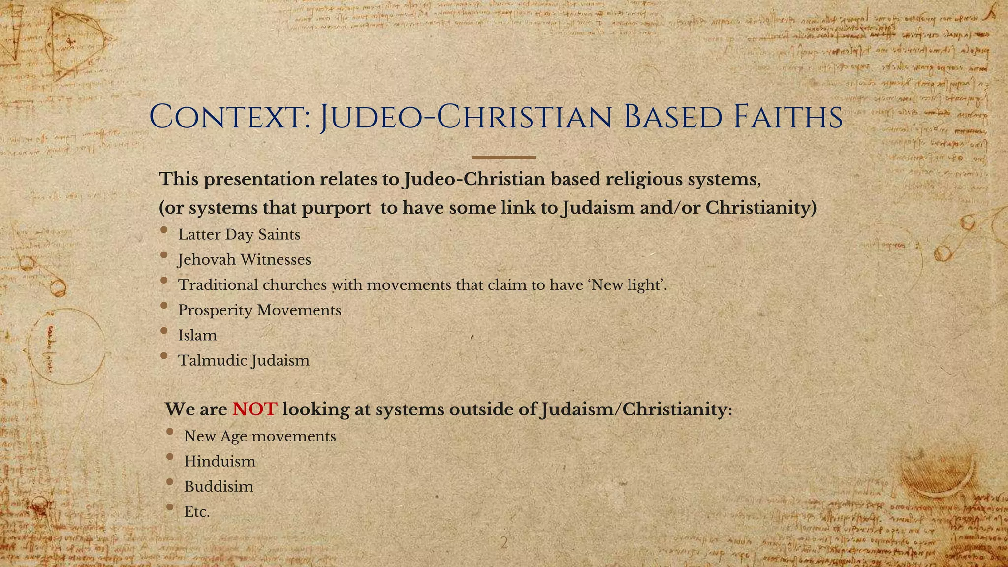 Fake Religious Movements.pptx | Christianity | Religion & Spirituality