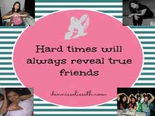 Fake vs. real friends | PPT