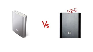 Fake vs Real Products | PPTX