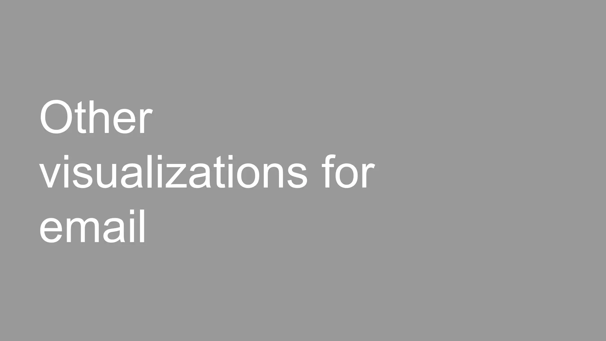 "Visualizing Email Content": Article discussion slides | PPTX