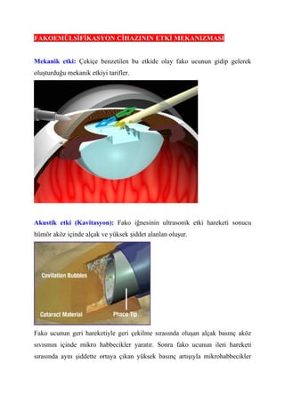 Fako fako cihazinin etki mekanizmasi | PDF