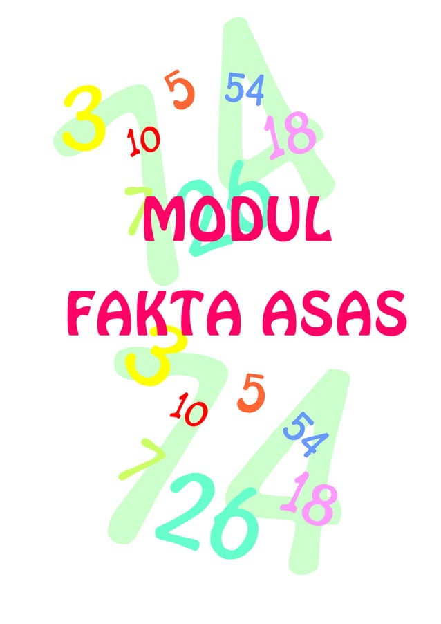 Fakta Asas Matematik | PDF