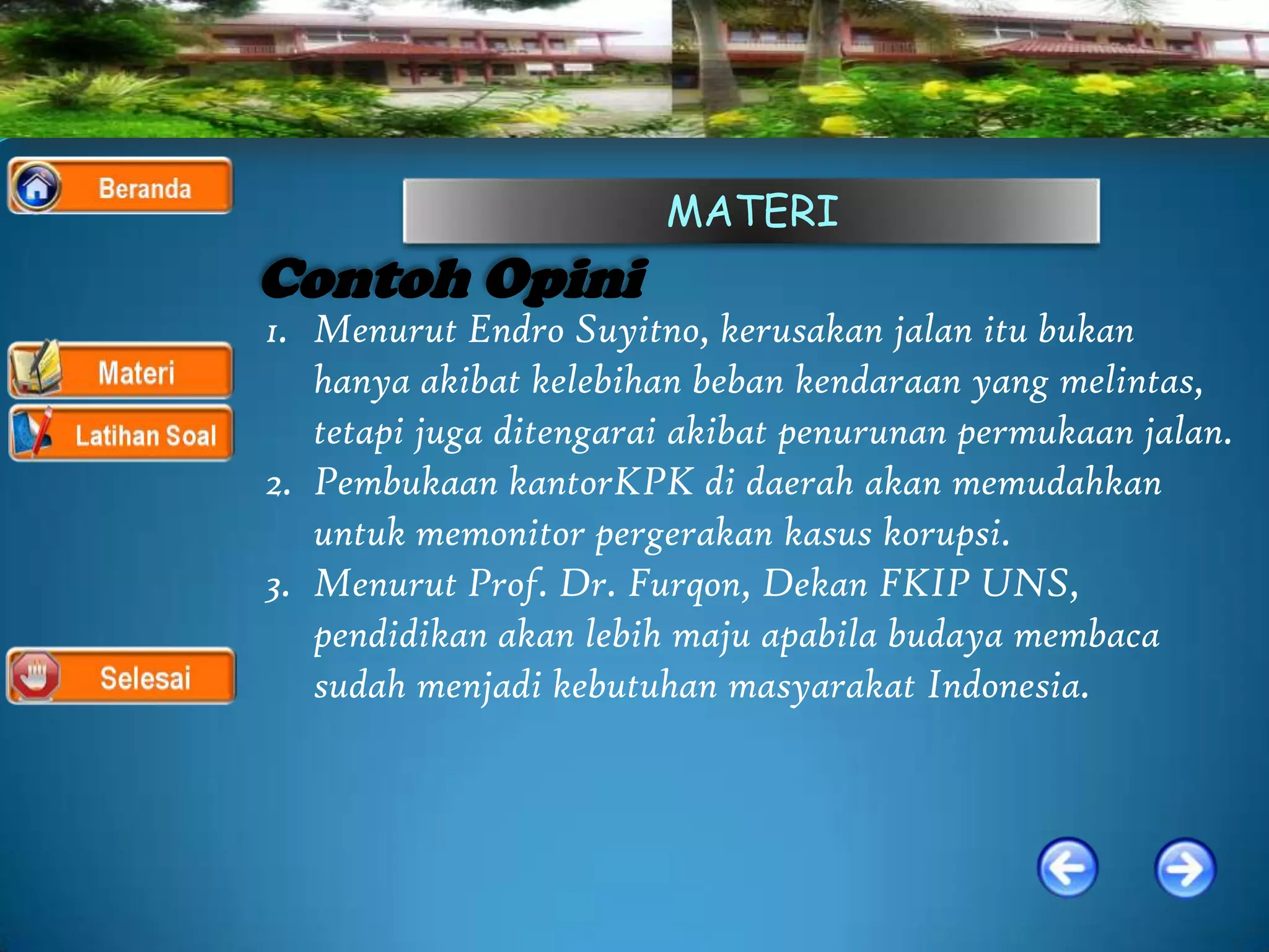 Materi Fakta dan opini | PPTX