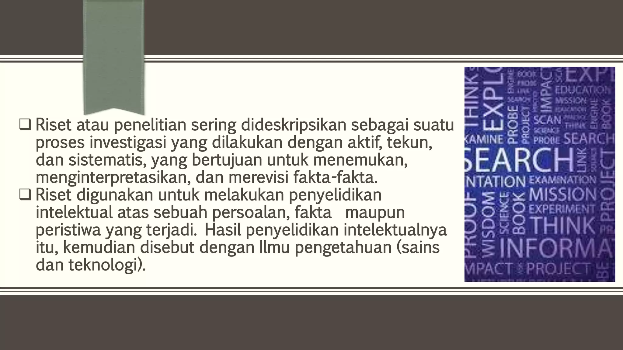 Fakta Dunia Penelitian Indonesia | PPT