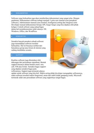 Faktor keunikan software | PDF