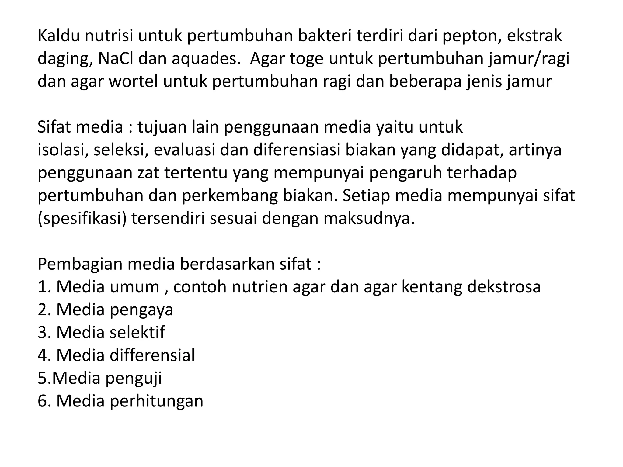 Faktor faktor-yang-mempengaruhi-pertumbuhan-bakteri | PPTX