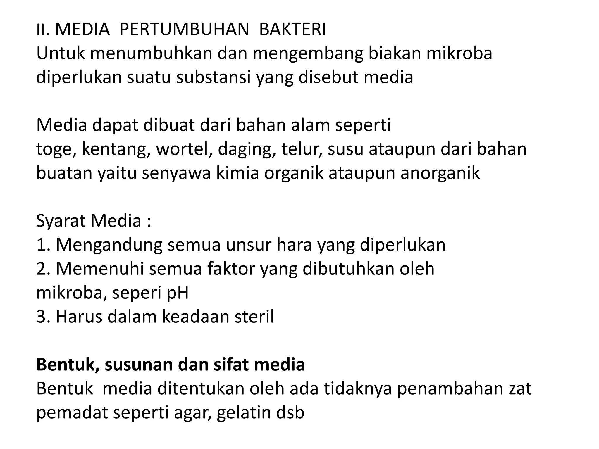 Faktor faktor-yang-mempengaruhi-pertumbuhan-bakteri | PPTX