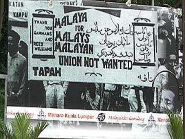 Faktor faktor penentangan orang melayu terhadap malayan union | PPTX