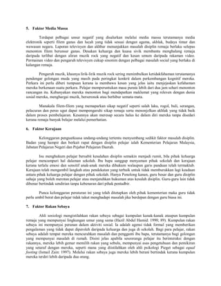 Faktor faktor penyebab-masalah_disiplin_di_sekolah | PDF