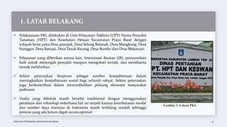 Faktor-Faktor yang Mempengaruhi Keberhasilan Inseminasi Buatan (IB) pada Induk Sapi Bali di UPT ...