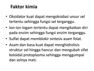 Faktor faktor yang mempengaruhi pertumbuhan bakteri | PPTX