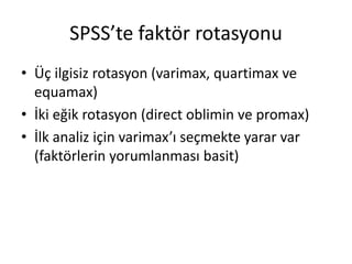 Faktör Analizi ve Güvenilirlik Analizi.pptx