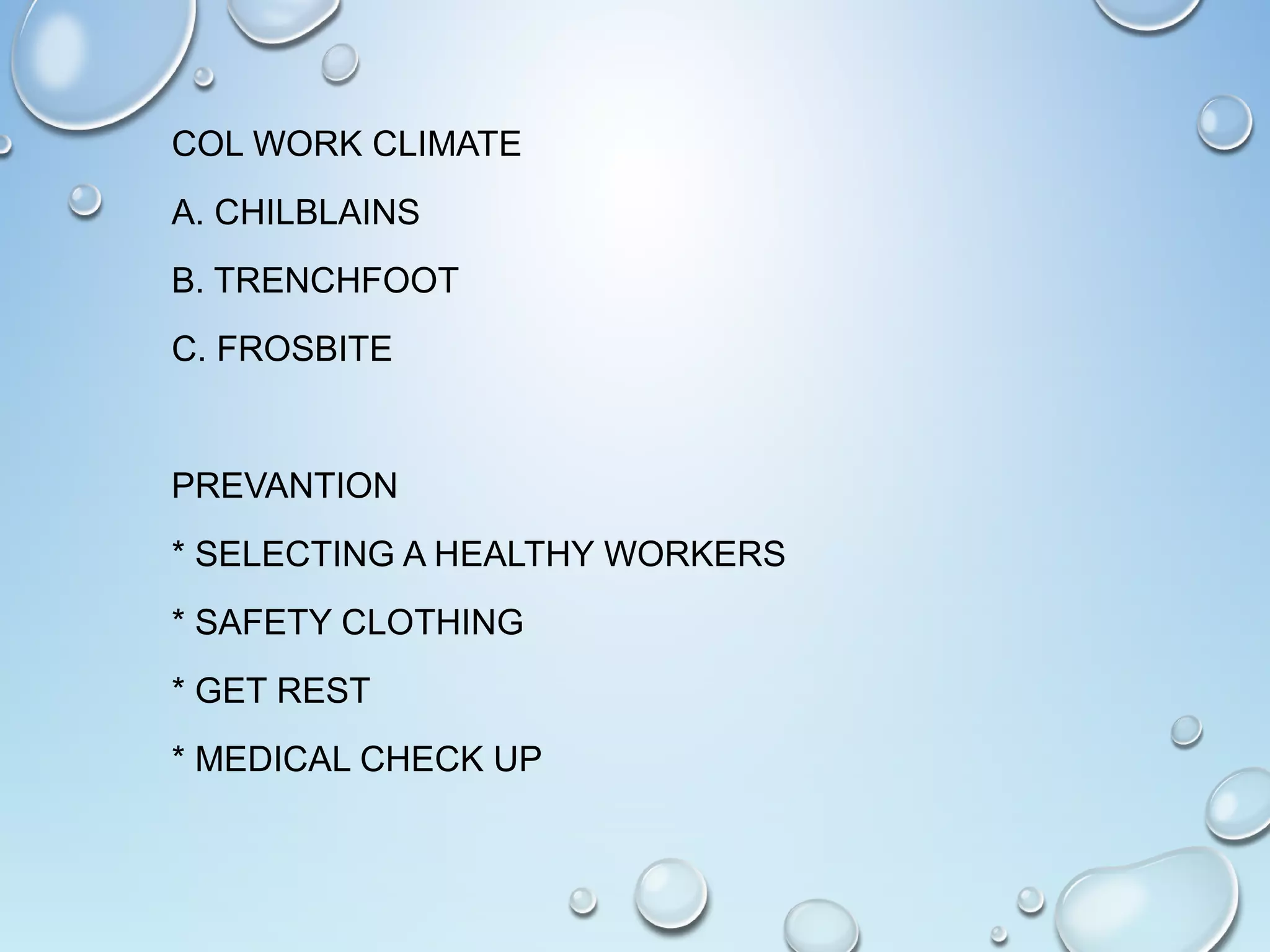 Danger factors work environment | PPT