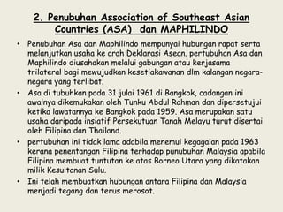 Bincangkan Faktor-faktor Dalaman dan Luaran yang Mendorong kepada Pembentukan ASEAN. | PPTX
