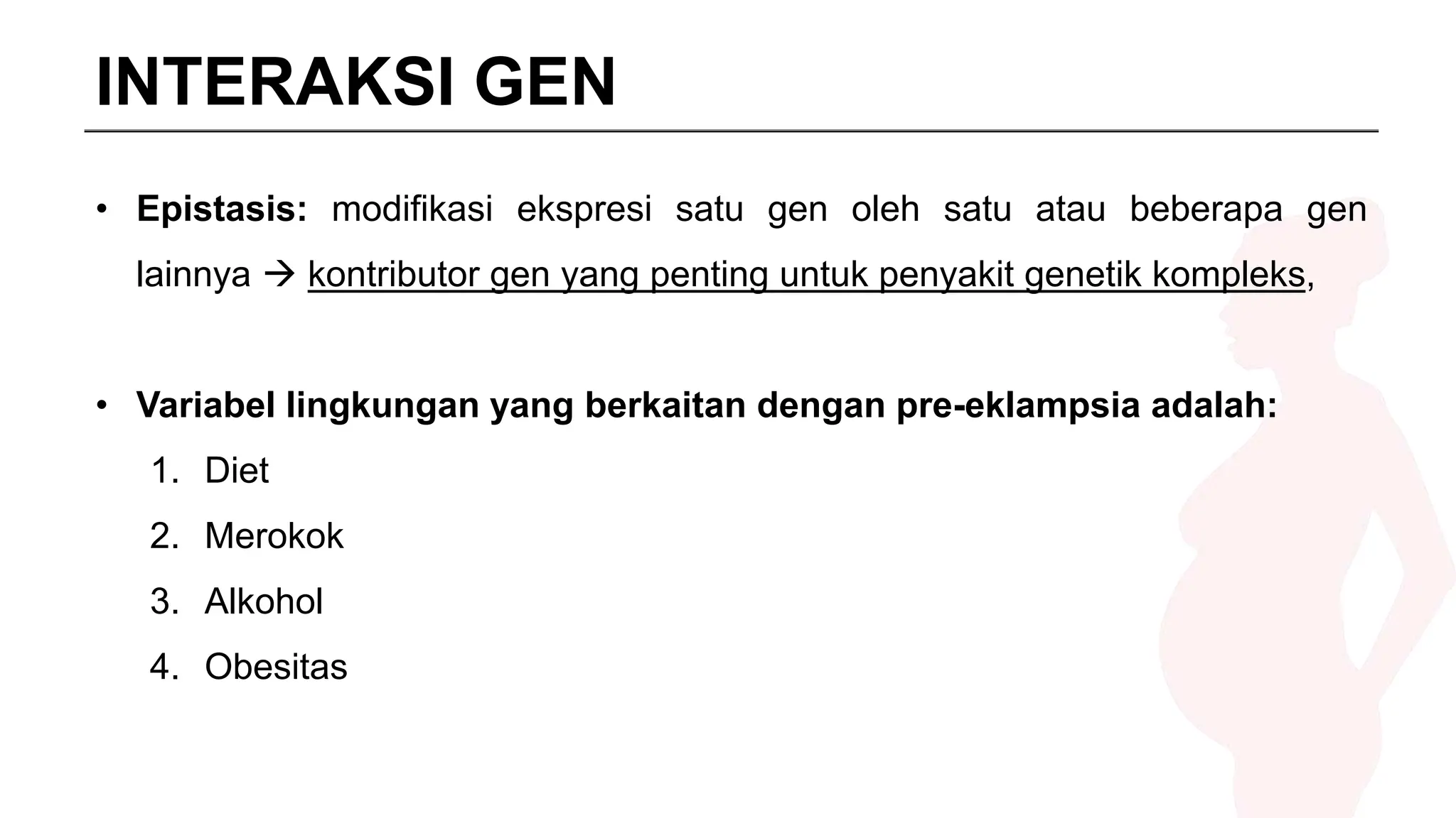Faktor Genetik pada preeklampsia berat ppt | PPTX