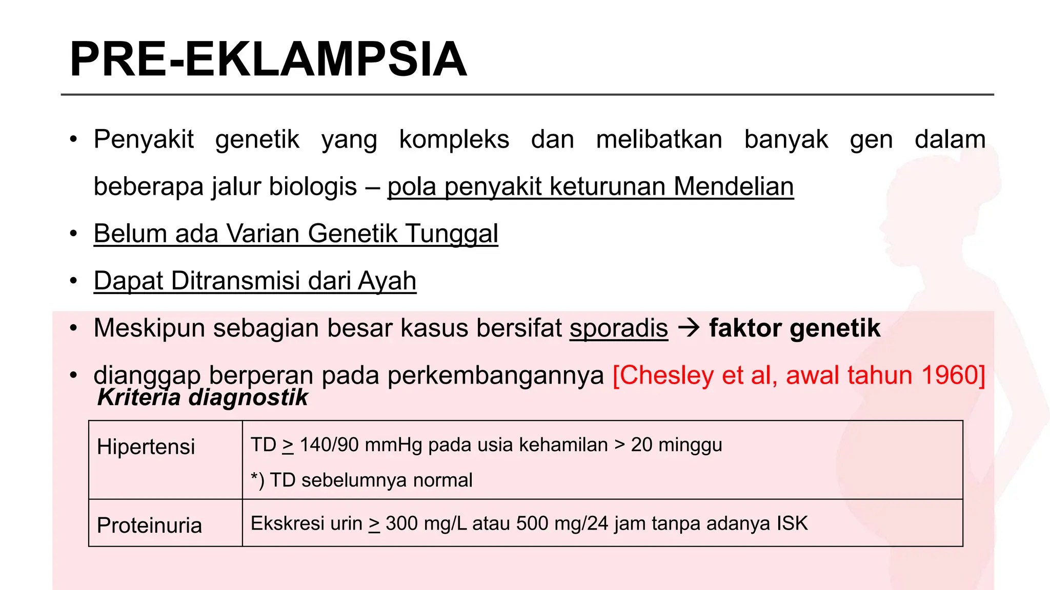 Faktor Genetik pada preeklampsia berat ppt | PPTX