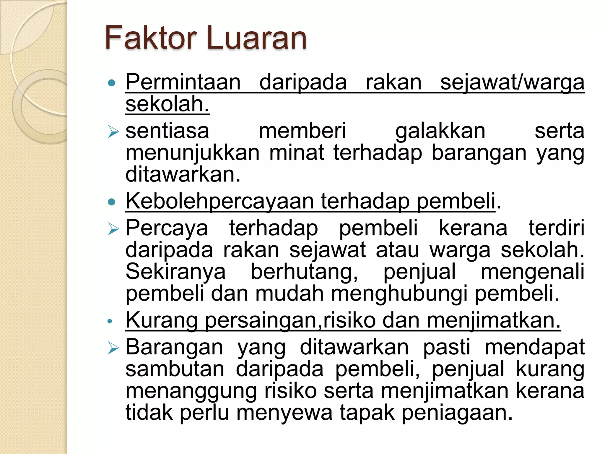 Faktor luaran | PPTX