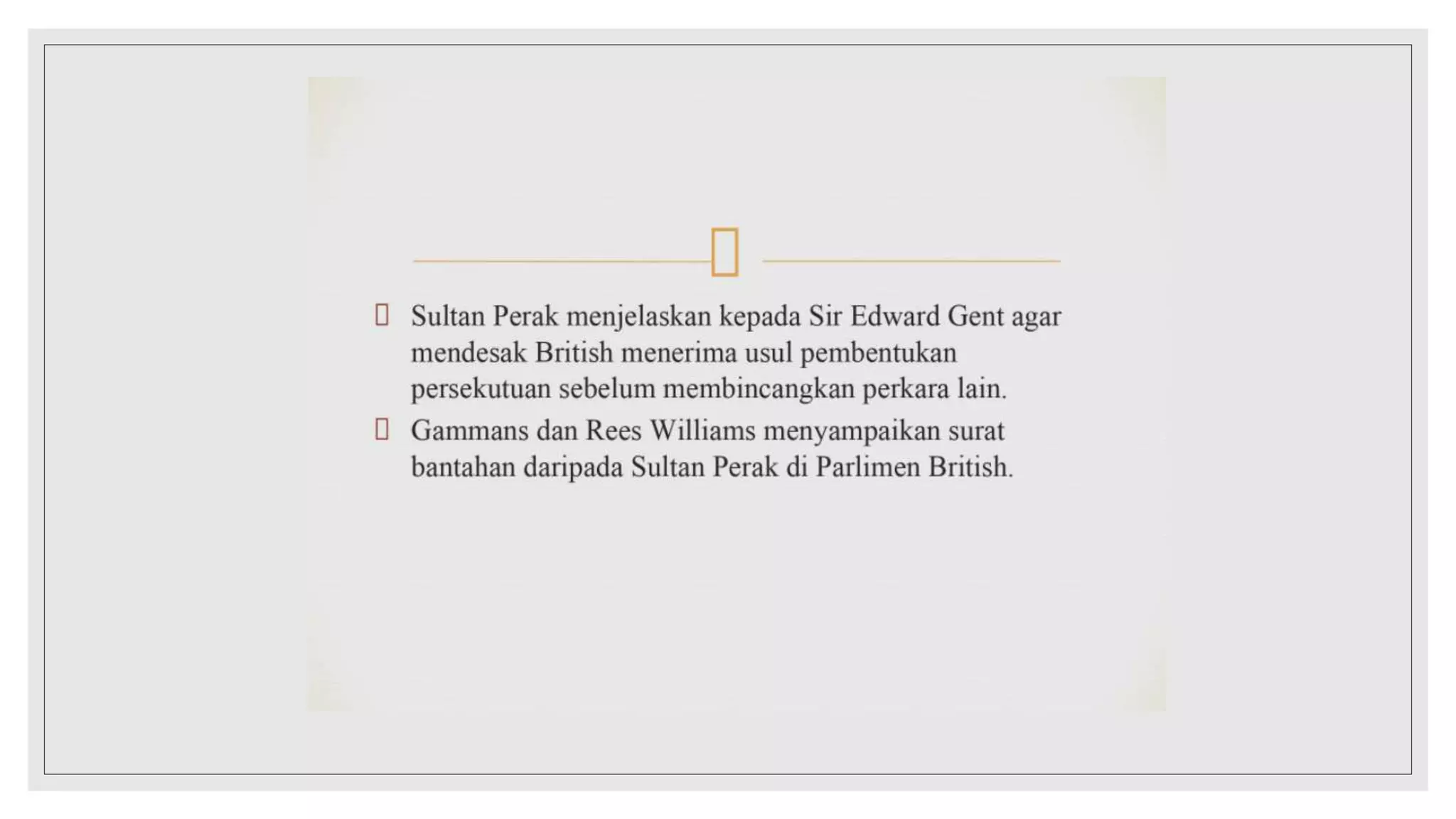 Faktor penubuhan persekutuan tanah melayu | PPTX