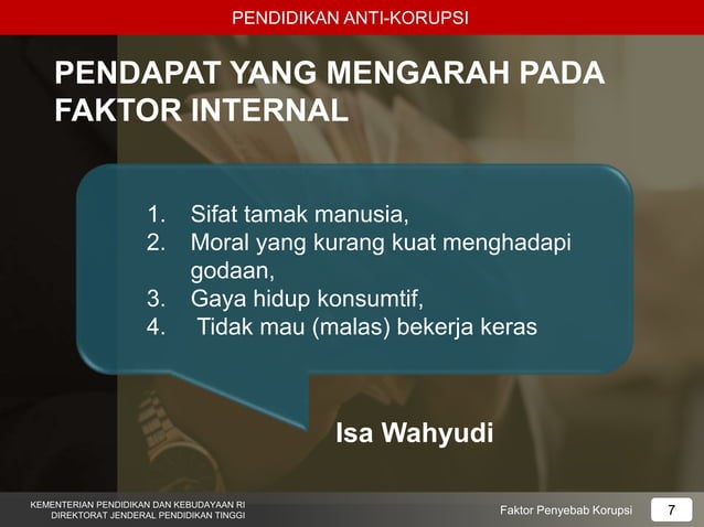 FAKTOR_PENYEBAB_KORUPSI.ppt