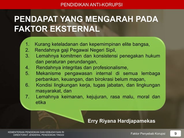 FAKTOR_PENYEBAB_KORUPSI.ppt