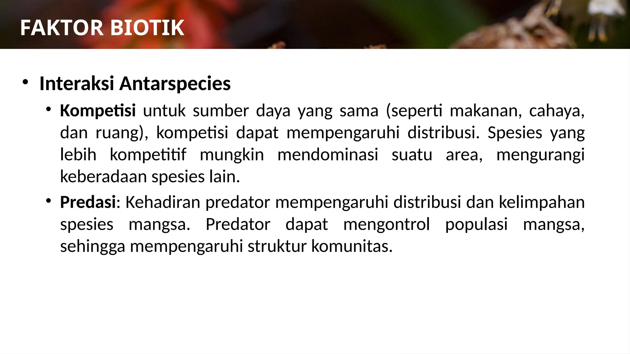 3 Faktor_Persebaran_Flora_dan_Fauna.pptx | Free Download