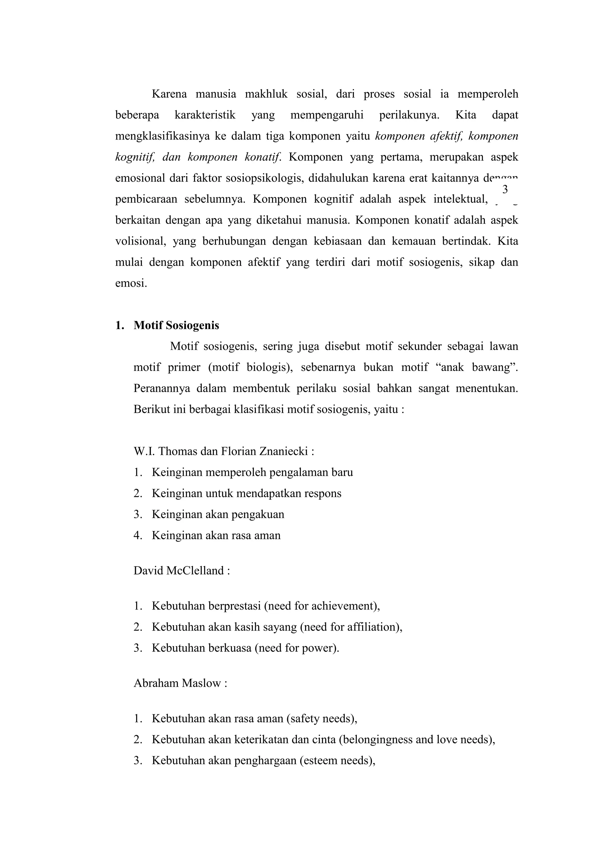 Makalah Faktor personal dan situasional yang mempengaruhi sikap | DOCX