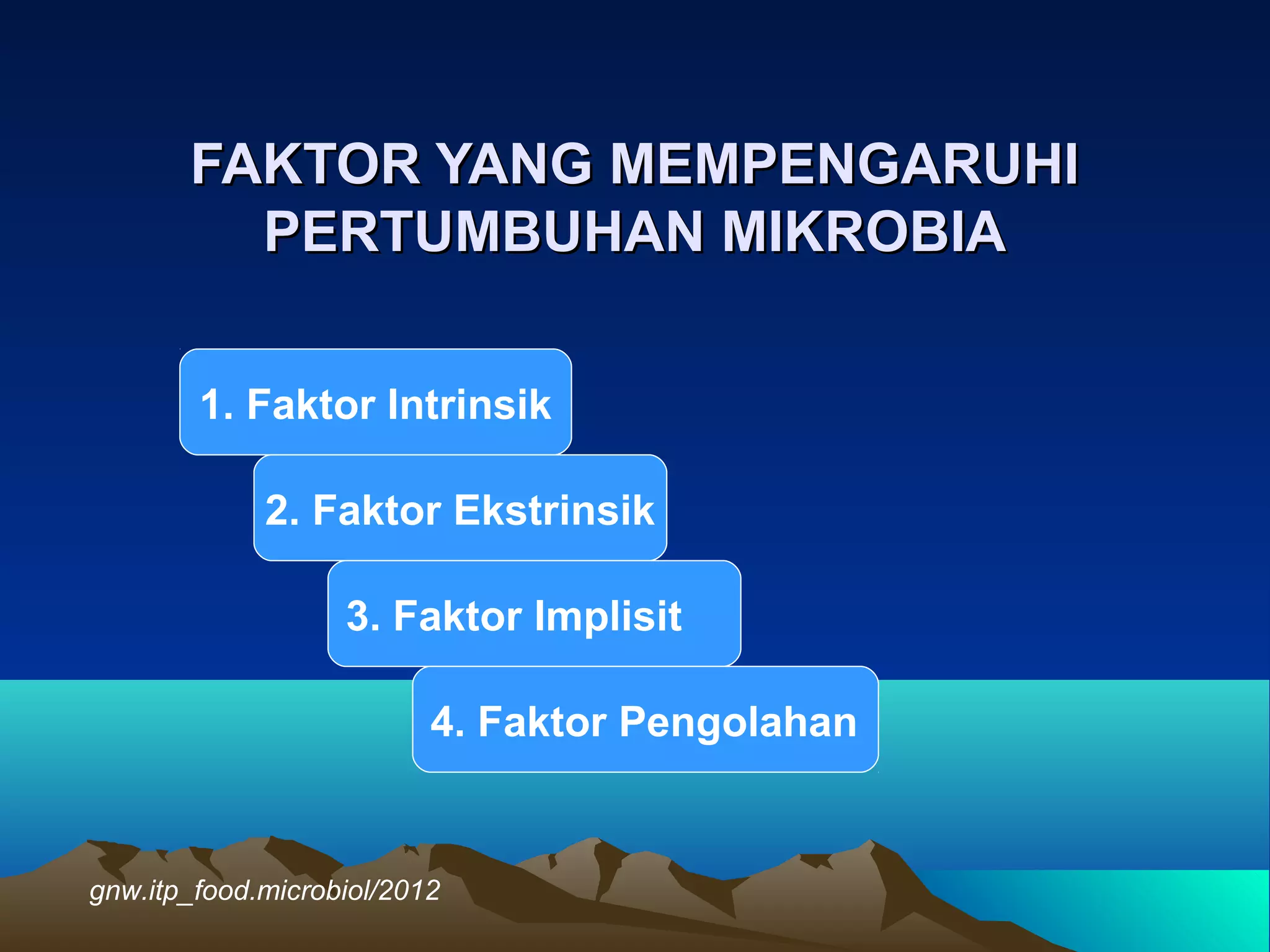 Faktor pertumbuhan | PPT