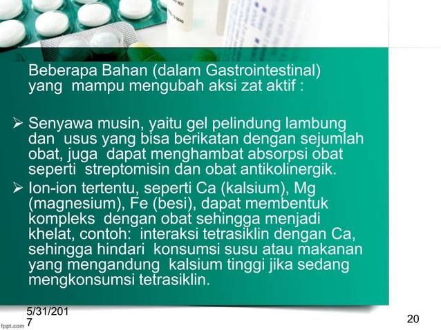 Faktor yang Berpengaruh Terhadap Proses Pelepasan, Pelarutan dan ...