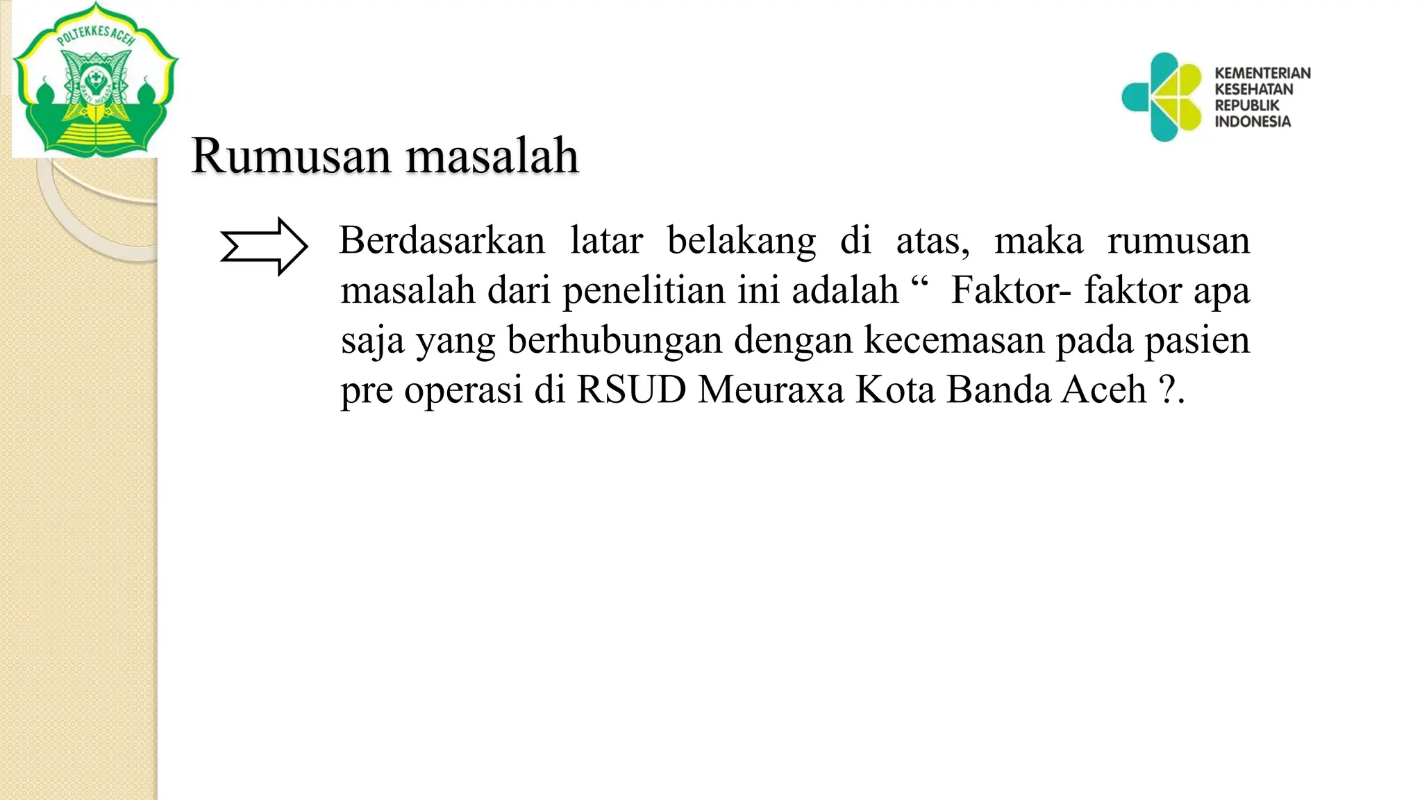 faktor yang mempengaruhi kecemasan pada pasien preoperasi.pptx
