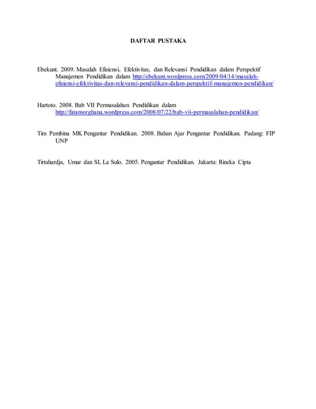 Faktor yang mempengaruhi masalah pendidikan | DOCX