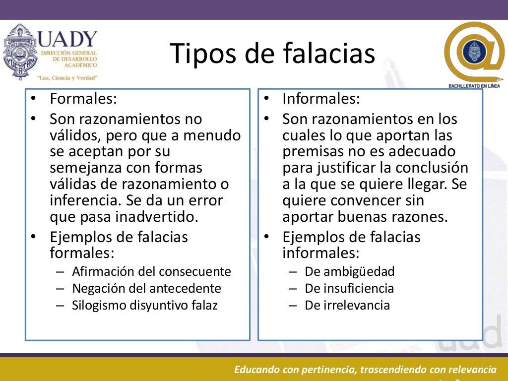 Falacias