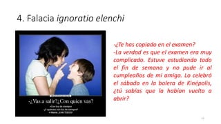 Falacias Lógicas by isabel motos fernández | PPSX