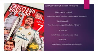Cristiano ronaldo ppt for presentation about sports | PPT
