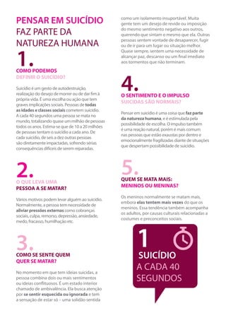 Falando abertamente sobre suicidio | PDF