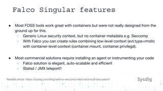 Falco docker barcelona | PDF | Operating Systems | Computer Software ...