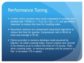 Falcon Full Text Search Engine | PPT