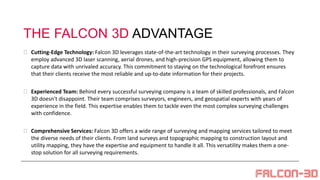 Falcon 3D: The Premier Survey Company in UAE | PPT