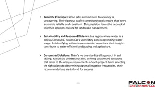 FALCON LAB: NURTURING DUBAI'S GREEN DREAMS THROUGH PRECISE SOIL TESTING ...