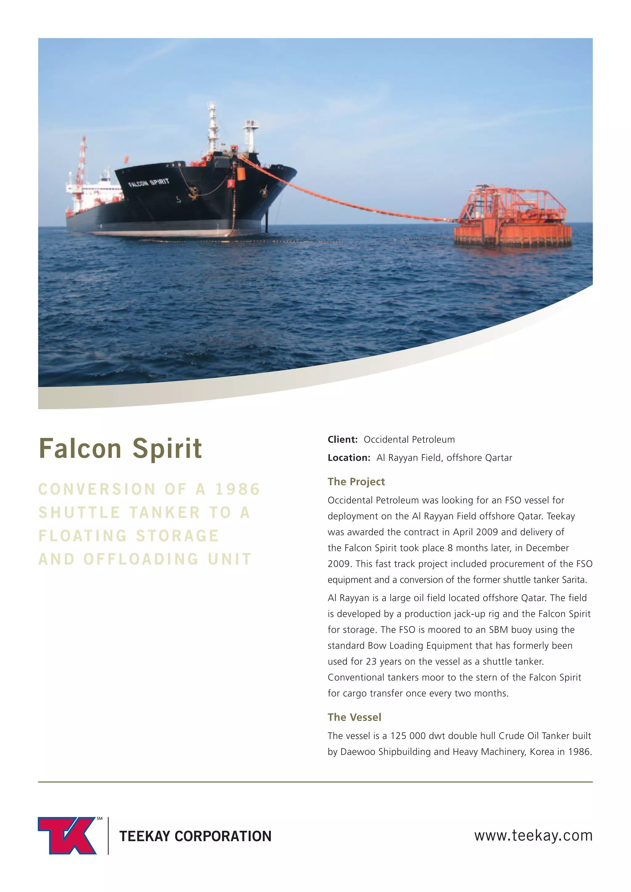 Falcon Spirit FSO | PDF
