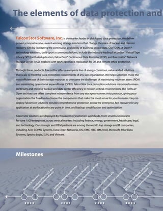 Falcon Stor Changing The Rules Of Backup | PDF | Data Storage and ...