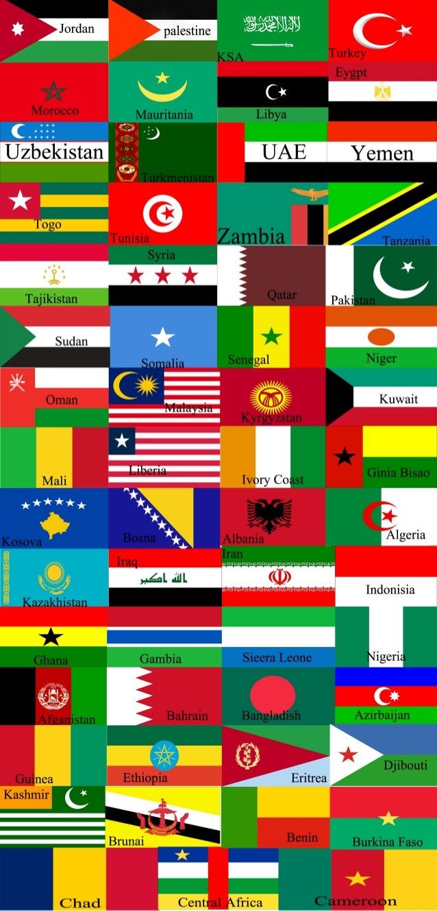 Falgs Of Countries With 30 Muslim Population falgs-of-countries-with-30-muslim-population