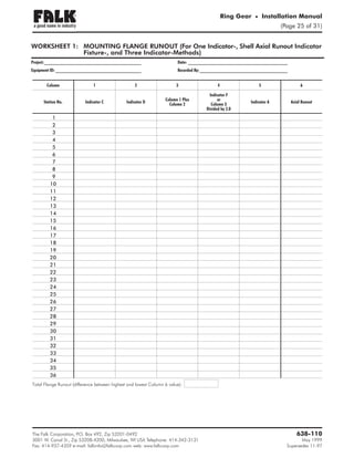 Falk bull-gear-manual | PDF